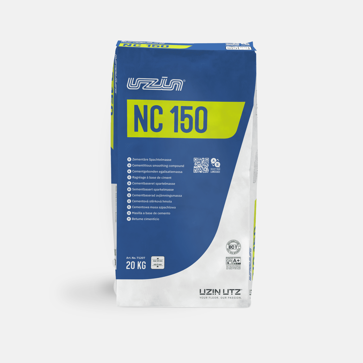 UZIN NC 150 Projectegalisatie 1-10mm 20kg – Afbouwbaas