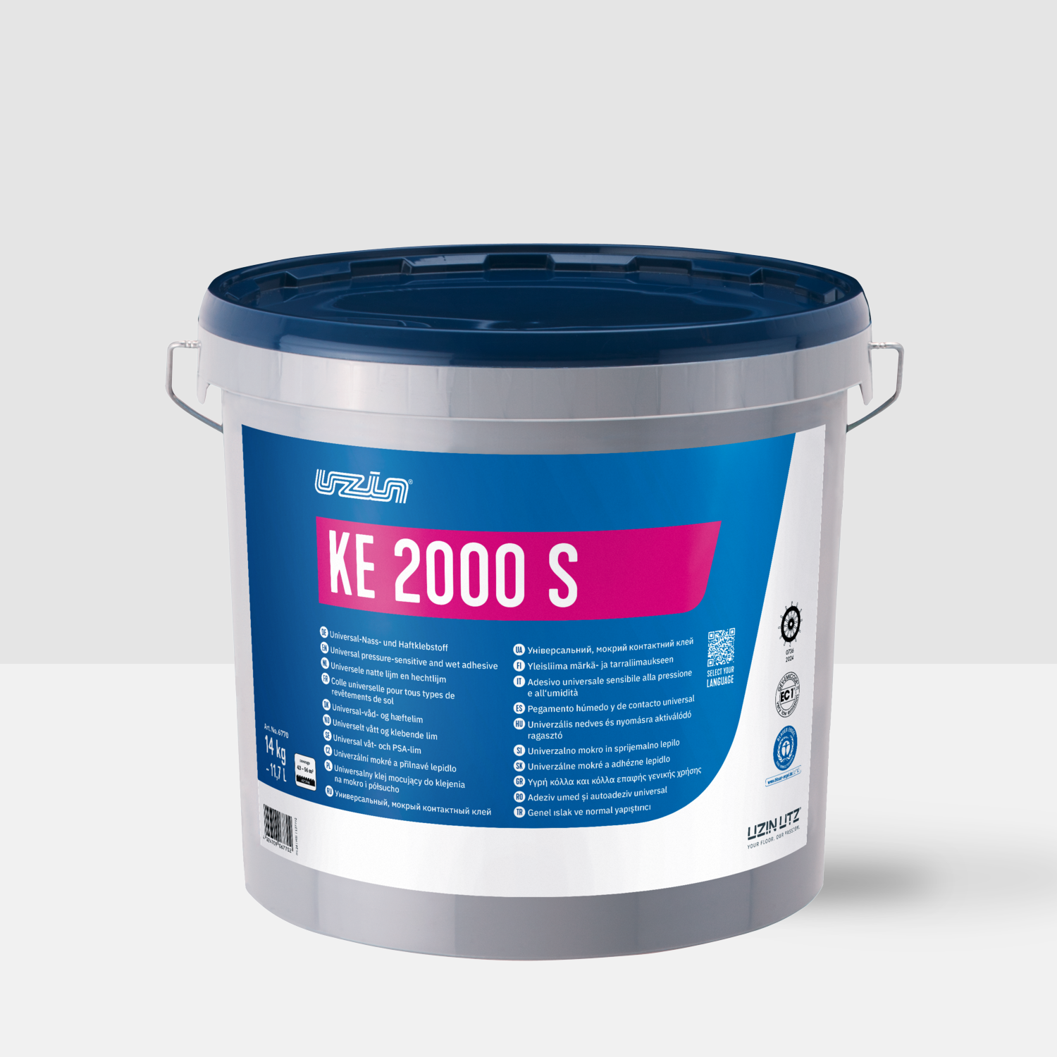 Uzin KE 2000 S PVC lijm – Afbouwbaas