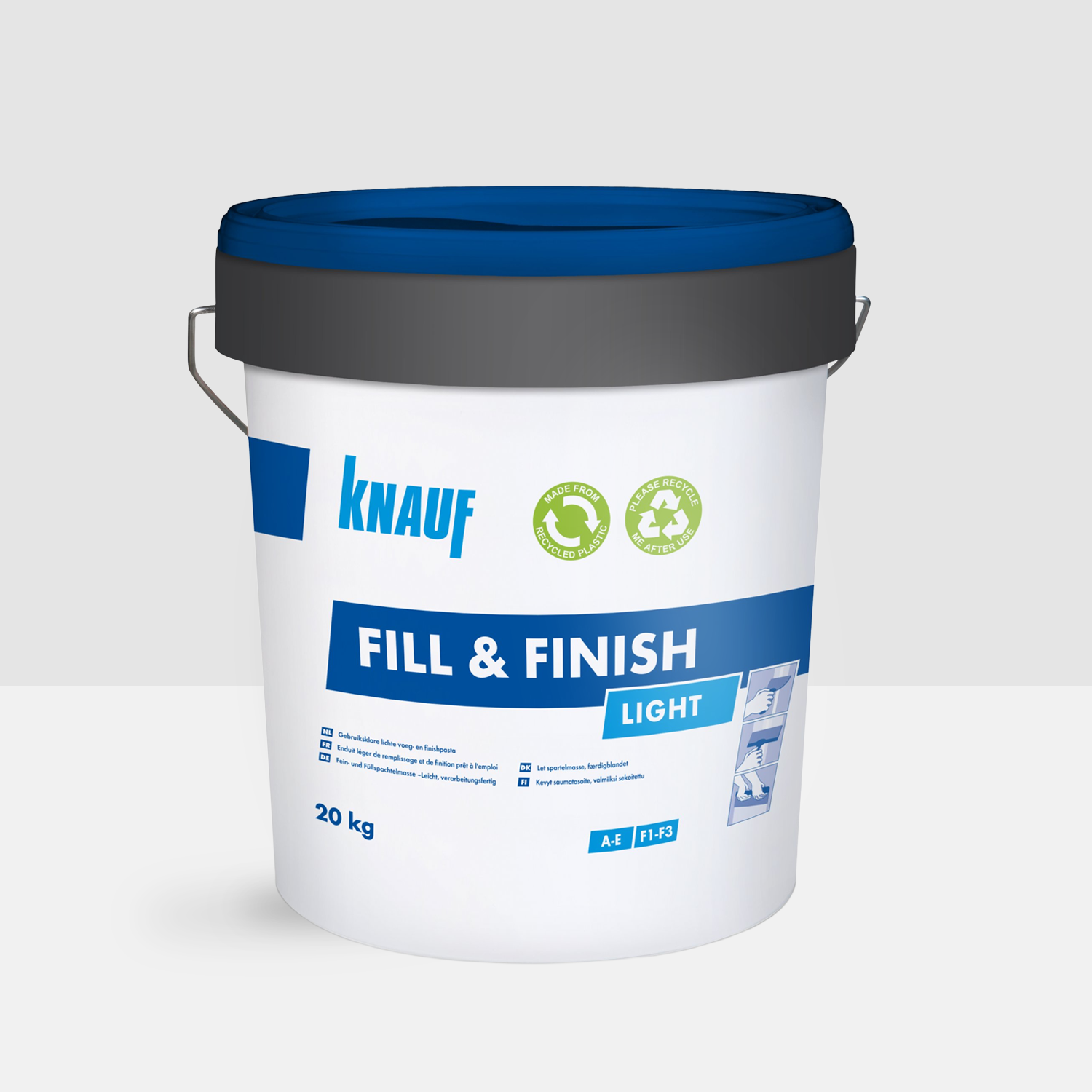 Knauf Fill & Finish Light 20kg – Afbouwbaas